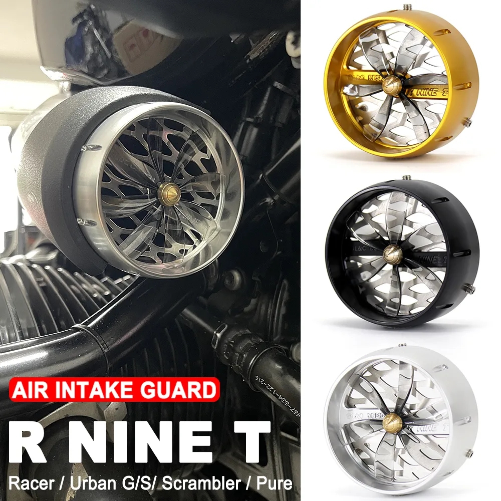 Motorcycle Accessories Black Gold Silver Air Intake Cover Aluminum For ...