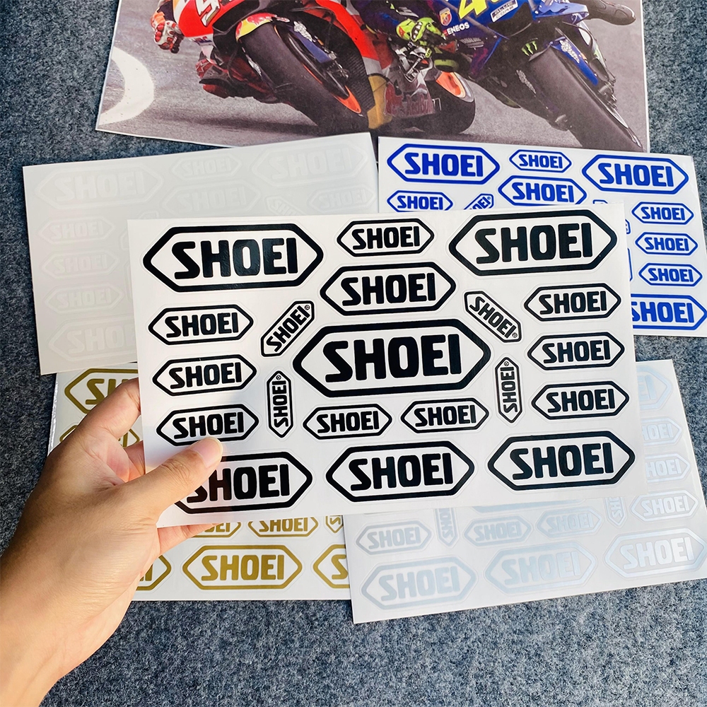 For SHOEI Helmet Reflective Sticker Japan Helmet Lens Sticker Decal ...