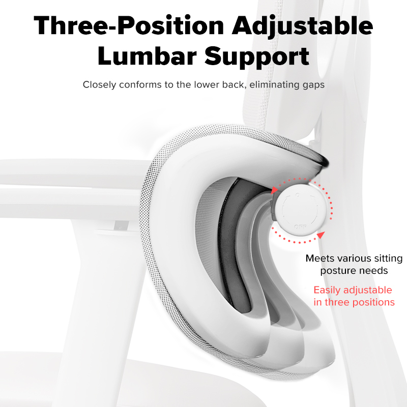 MUSSO E600 SE Ergonomic Chair 3D Handrail and Adjustable Headrest ...