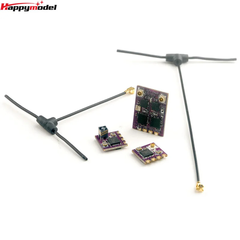 HappyModel 2.4G ELRS EP1 EP2 EP1 DUAL TCXO True Diversity Receiver with ...