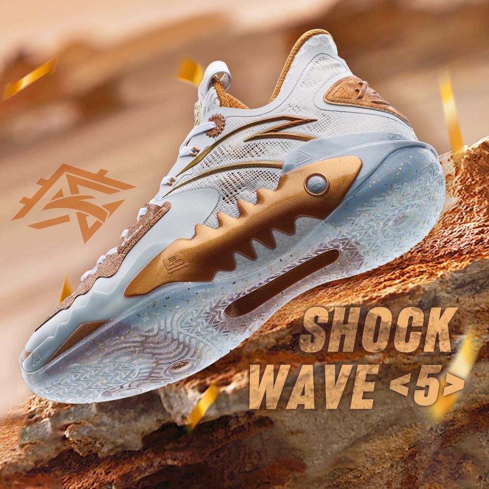 ANTA Men SHOCK WAVE 5 Kyrie Irving Basketball Shoes 112331106 | Shopee ...