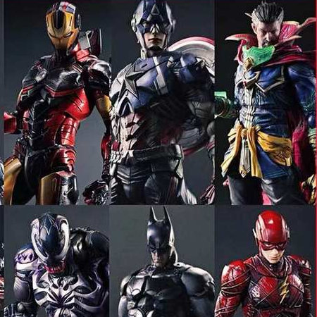 Pa Modified Deadpool Iron Man Spiderman Toy Avengers Venom Batman ...