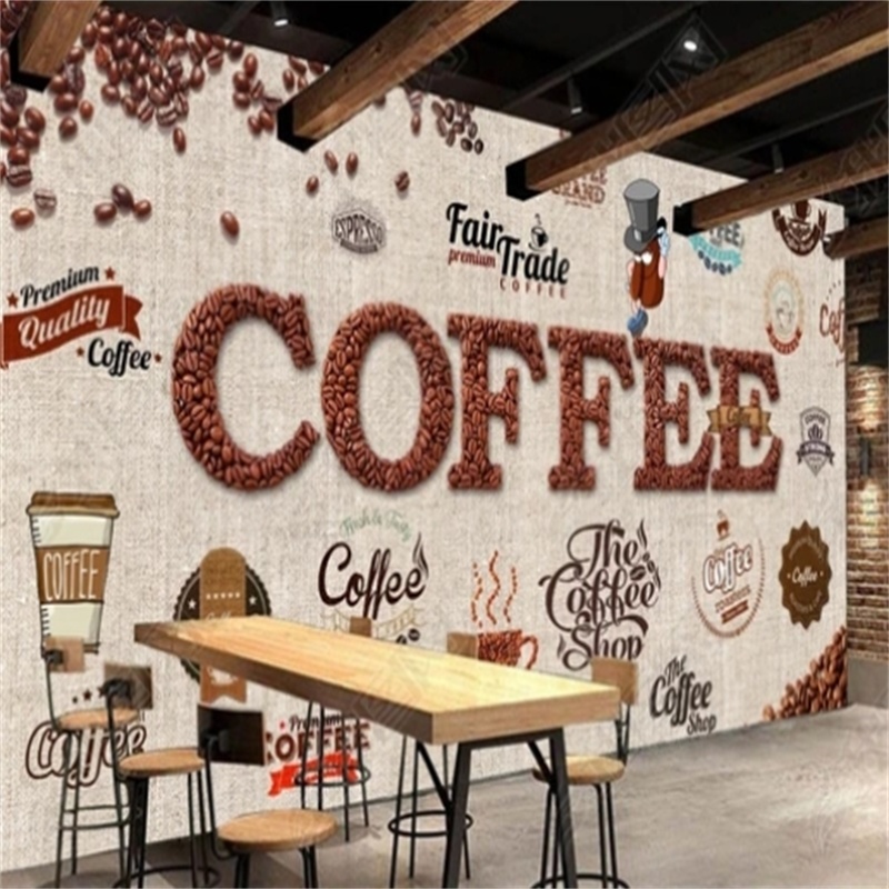 Wallpaper coffee bar