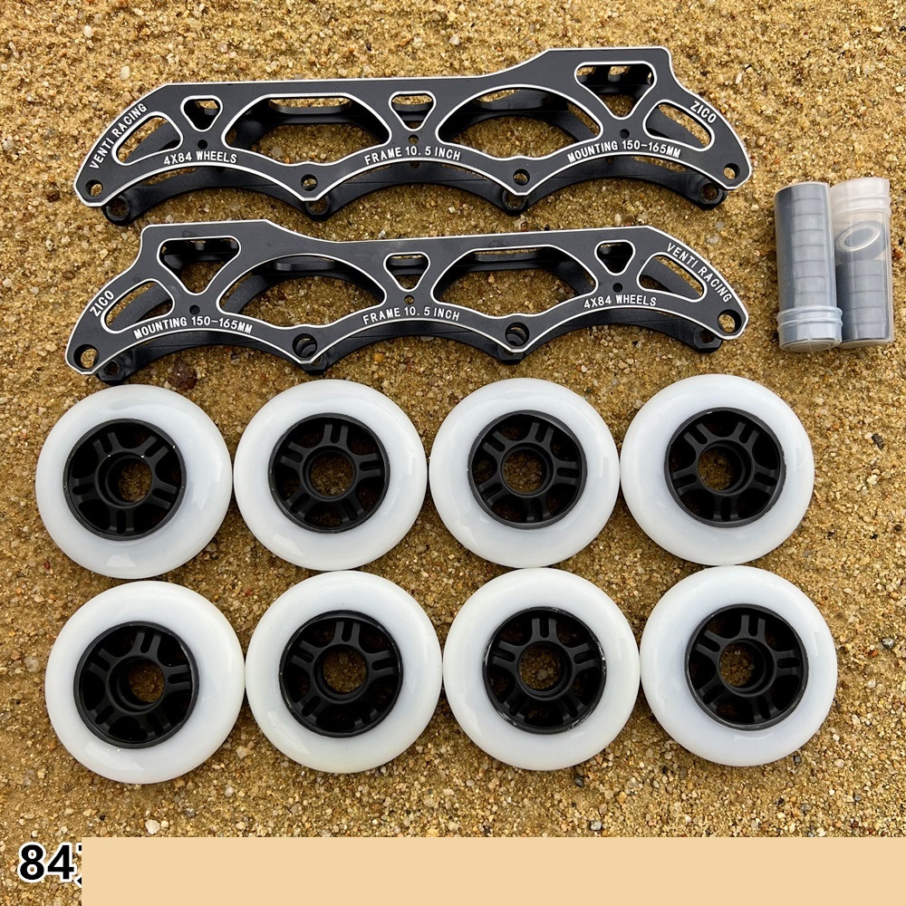 professional speed racing inline skates wheels 4*84mm frame adult man ...