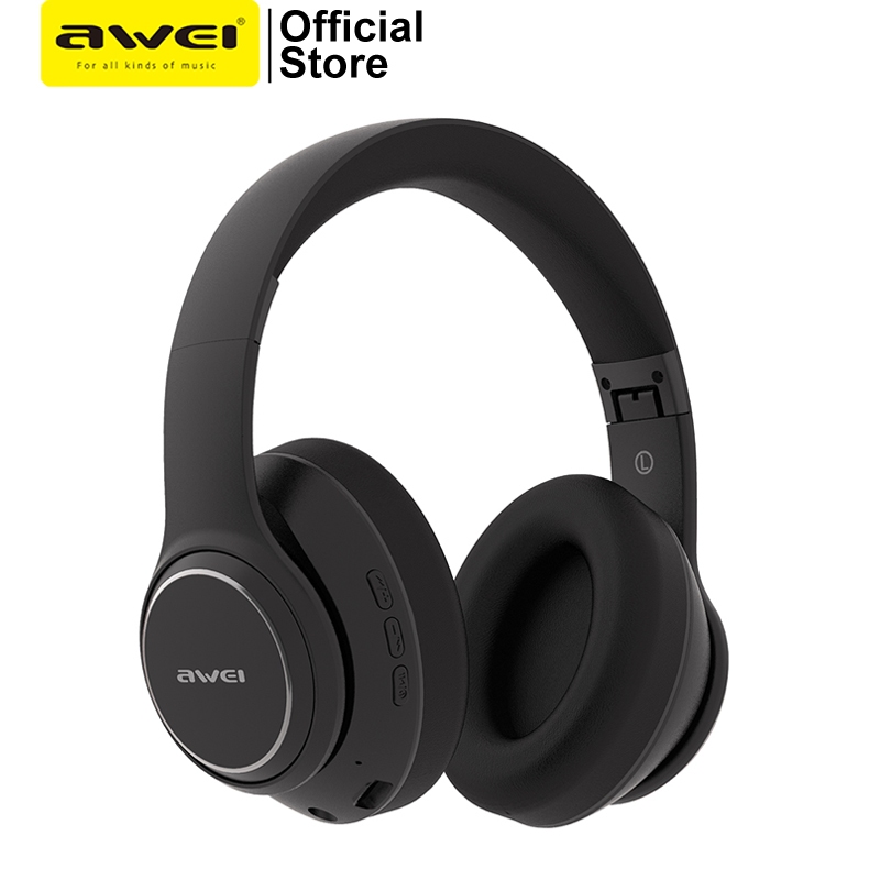Awei A200BL Bluetooth Headphone Wireless Headphone Gaming Low Latency ...