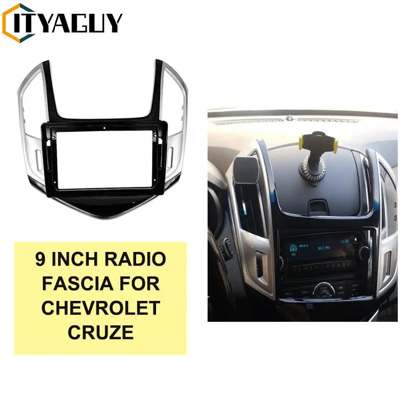 9 inch Car Radio Fascia for Chevrolet Cruze 2013 2014 2015 Head Unit ...