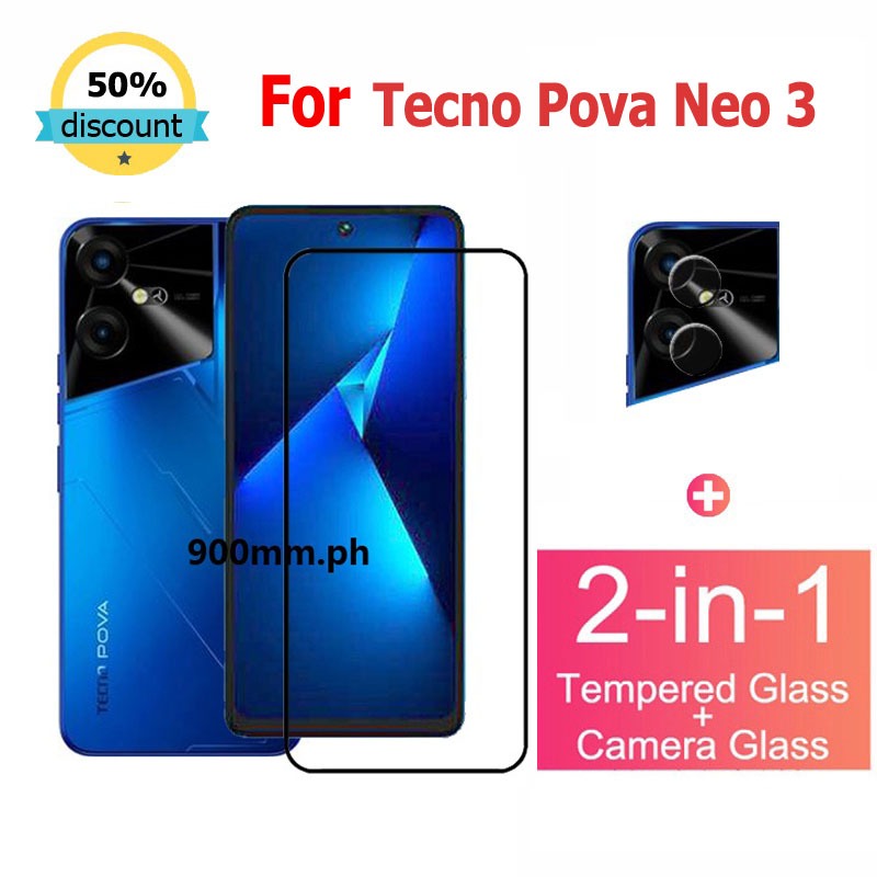 Tecno Pova Neo 3 Tempered Glass Screen Protector For Tecno Pova Neo 2 3 ...