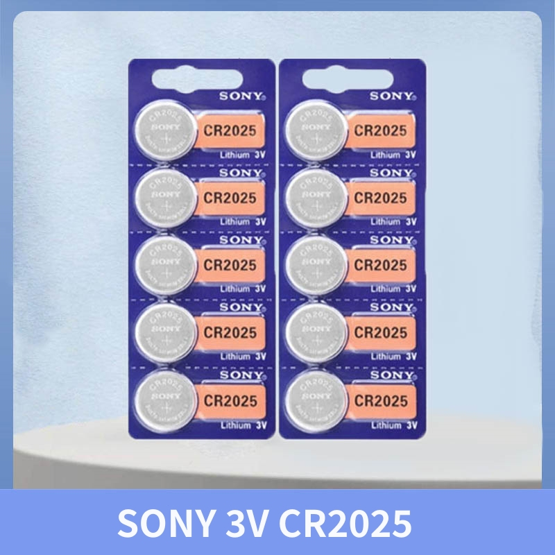 SONY CR2025 CR 2025 DL2025 BR2025 KCR2025 3V Lithium Battery For Watch ...