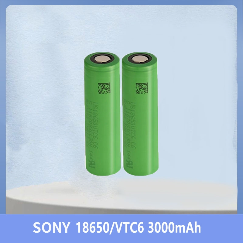SONY 18650 VTC6 3.7V 3000mAh Lithium Rechargeable Battery For Electric ...