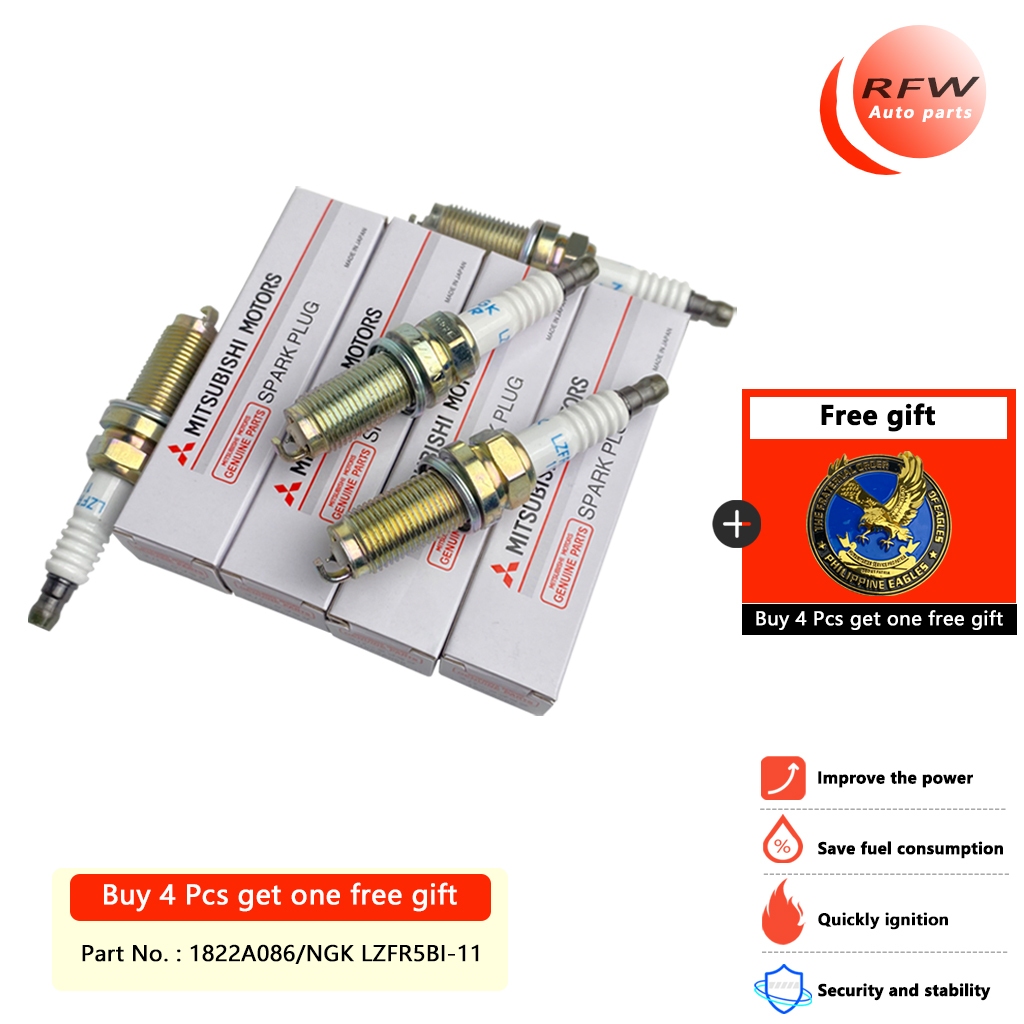 Original Iridium Spark Plug 1822A086 / NGK LZFR5BI-11 fits for ...