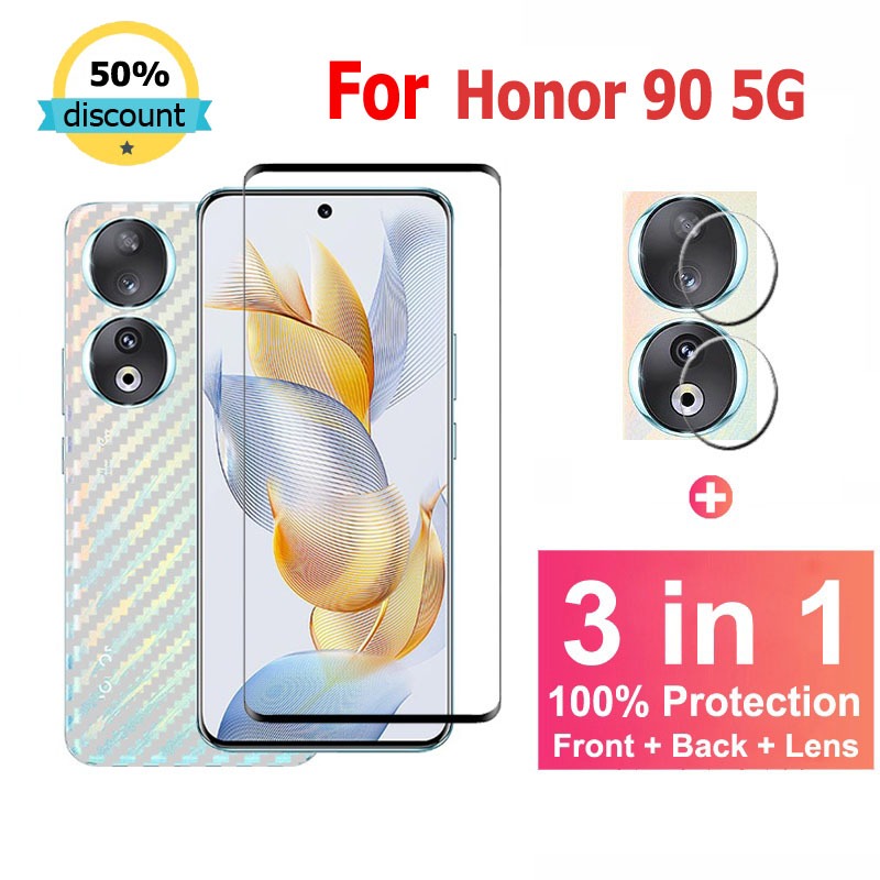 HONOR 90 5G Tempered Glass Screen Protector For Honor X9B X8B X7B X9a ...