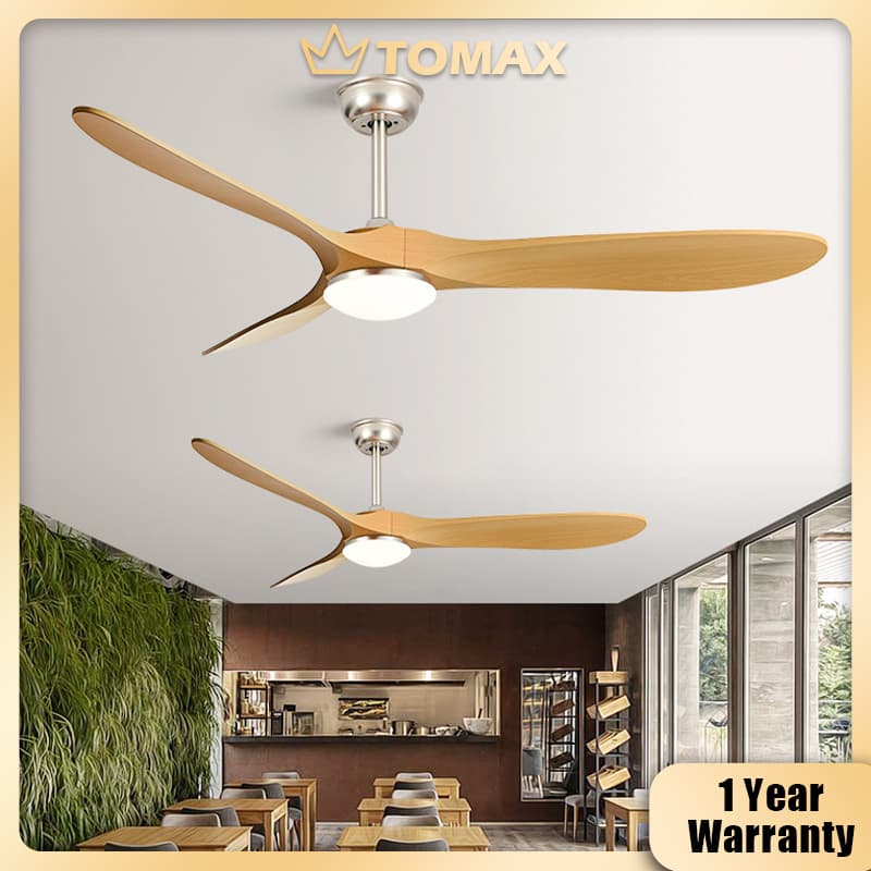 TOMAX 42Inch 106CM Large Ceiling Fan Lighting Big Wind Power LED ...