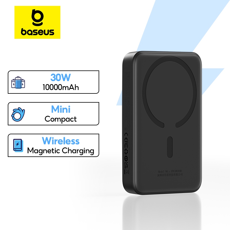 Baseus Magnetic Mini Wireless Charging Power Bank 30W 10000mAh/20W ...