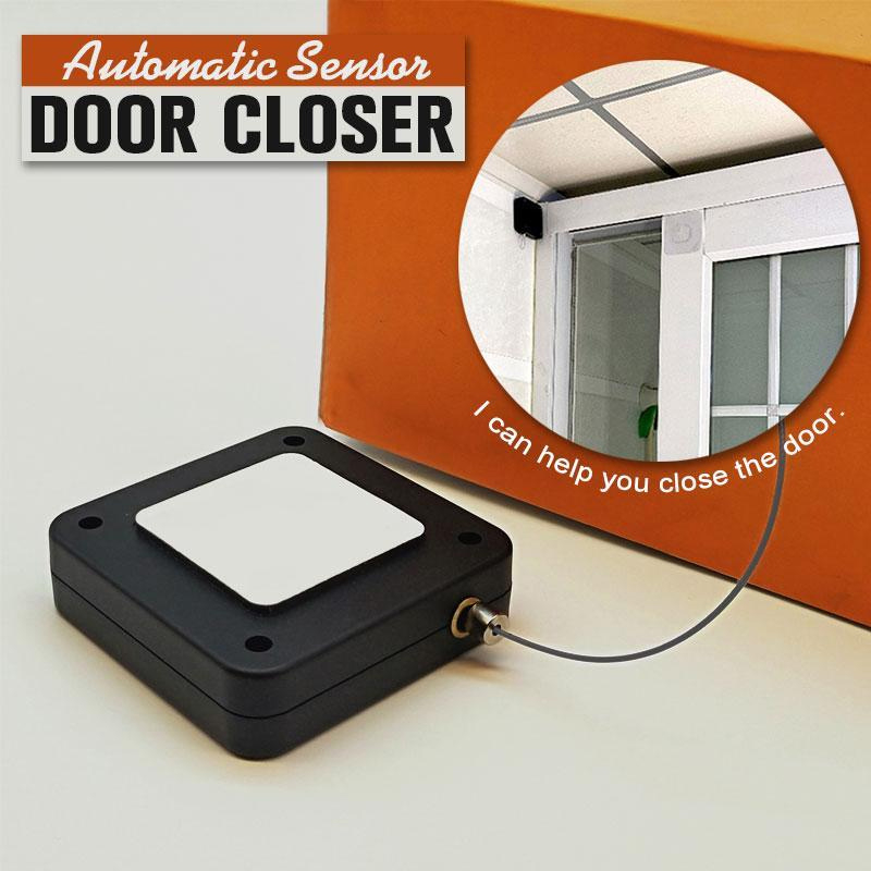 2Pcs Automatic Door Closer Punch-Free Soft Close Door Closers For ...