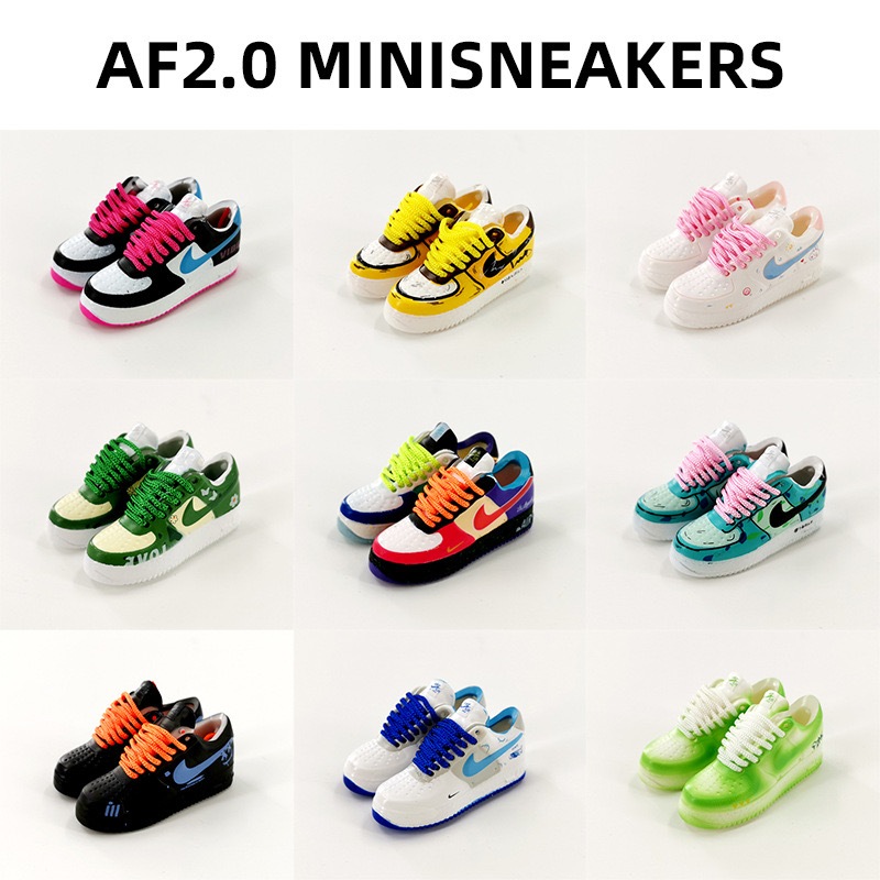 Air FORCE2.0 New Style Mini Shoes Mini Shoe Model Collectibles Sports ...