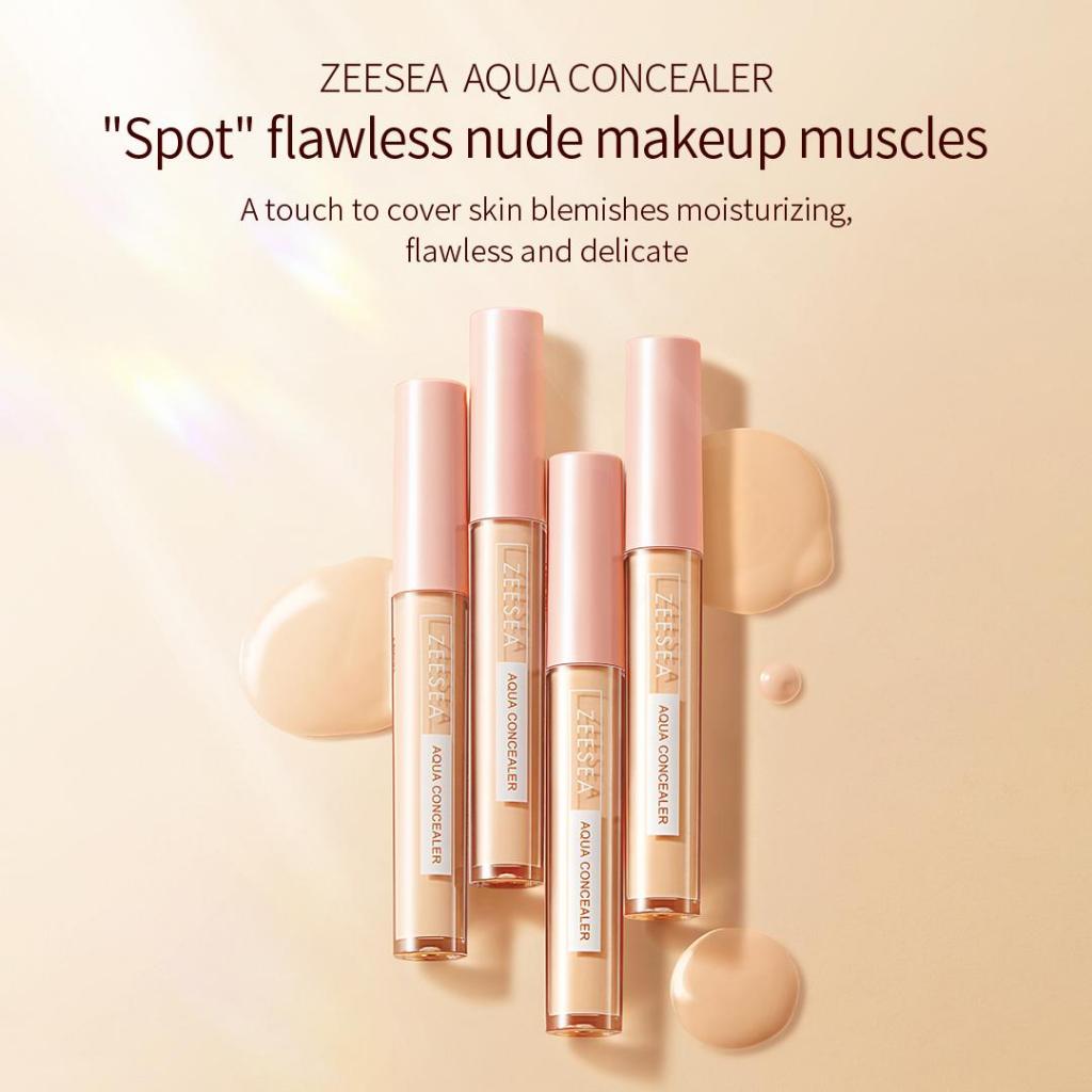 【NEW】ZEESEA Concealer Waterproof Liquid Foundation Full Coverage Long ...