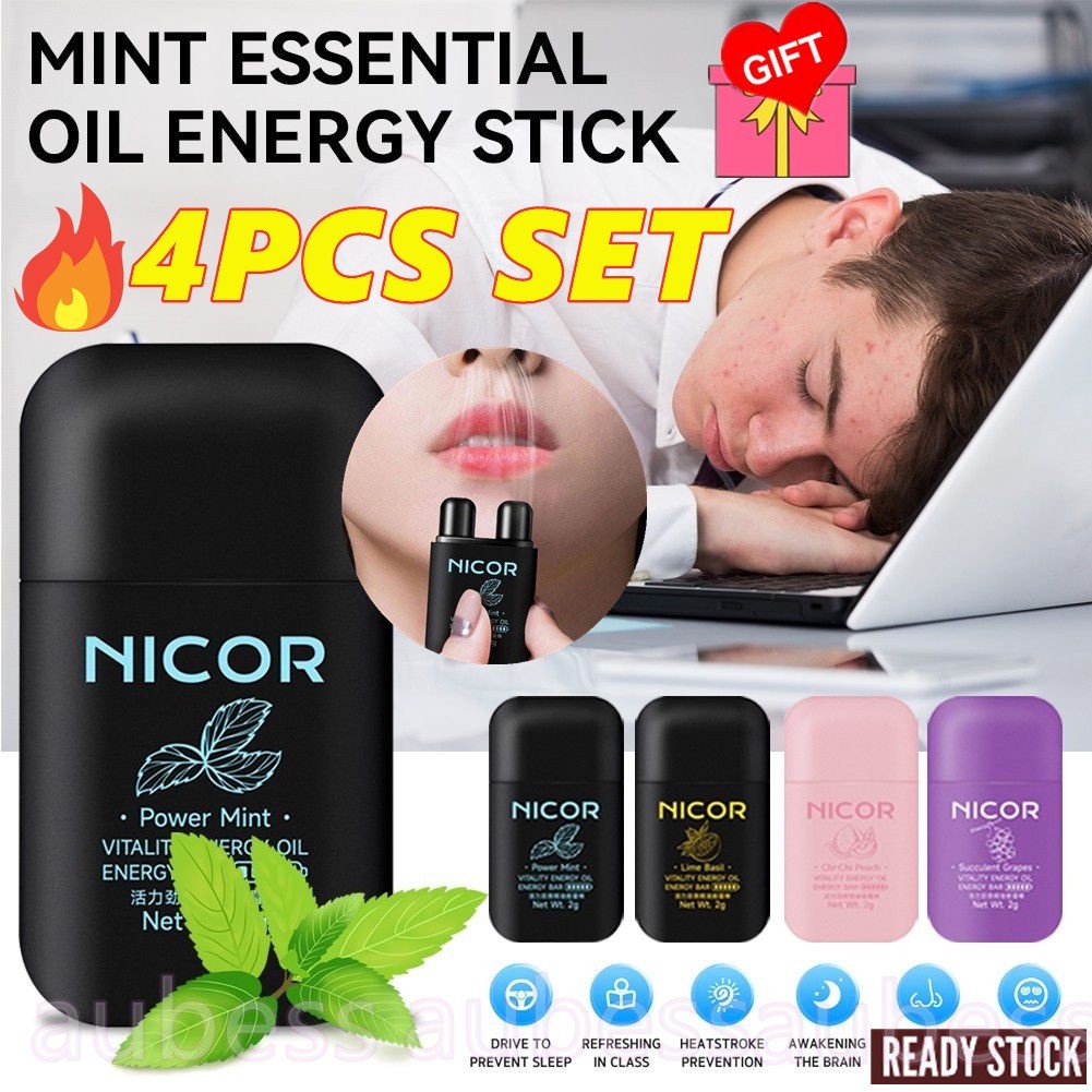 4 Flavors Set Nicor Cleansing Nasal Herbal Box Liver Cleansing Double ...