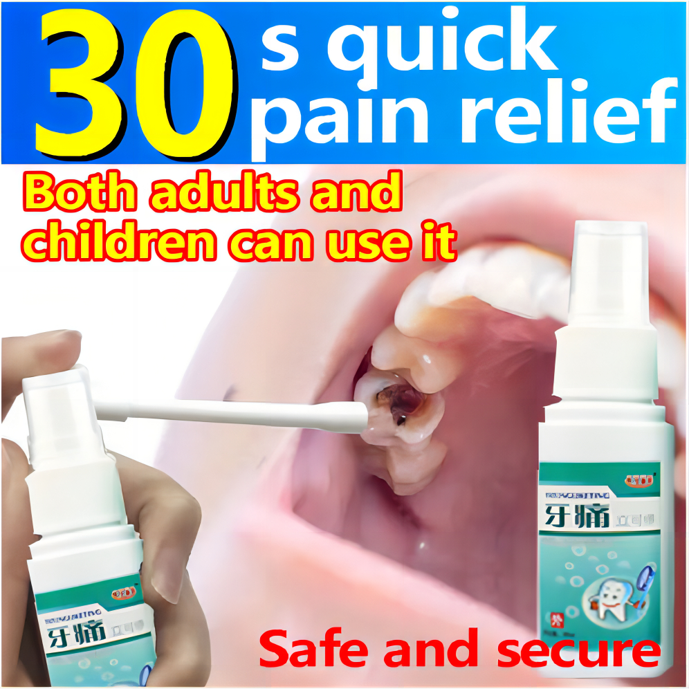 Toothache Pain Reliever spray gamot sa sakit ng ngipin 35ml toothache ...