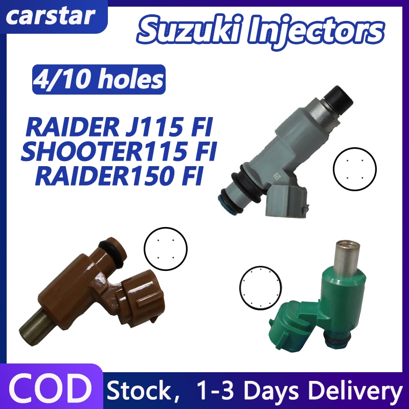 4/10 Holes Fuel Injector for Suzuki Raider J 115 Fi Shooter 115 Fi ...