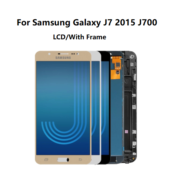 For Samsung Galaxy J7 2015 j700 J700F TFT LCD Display with Touch Screen Replacement | Shopee ...