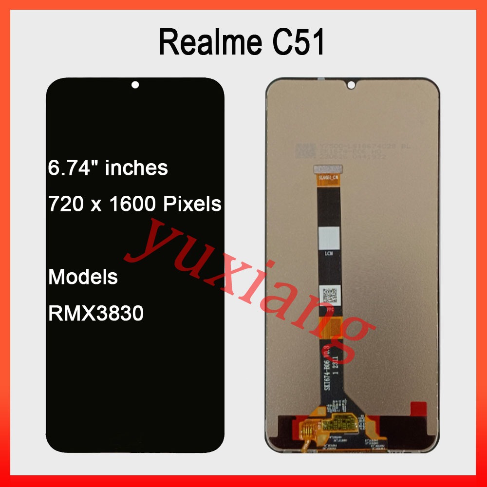 Original Realme C51 C53 C55 LCD Display Touch Screen Replacement | Shopee Philippines