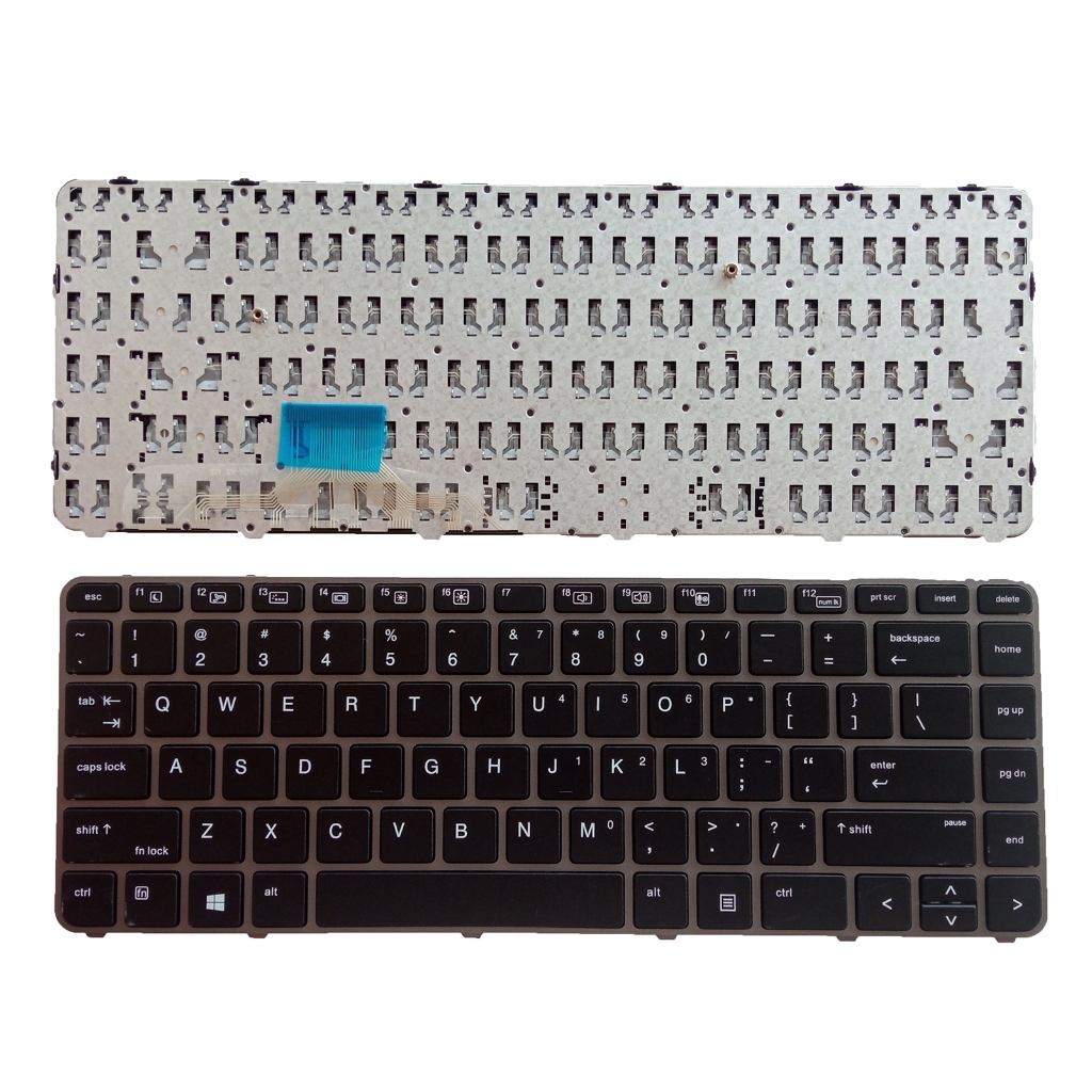 New for HP Elitebook Folio 1040 G3 series US No Backlit Keyboard with ...