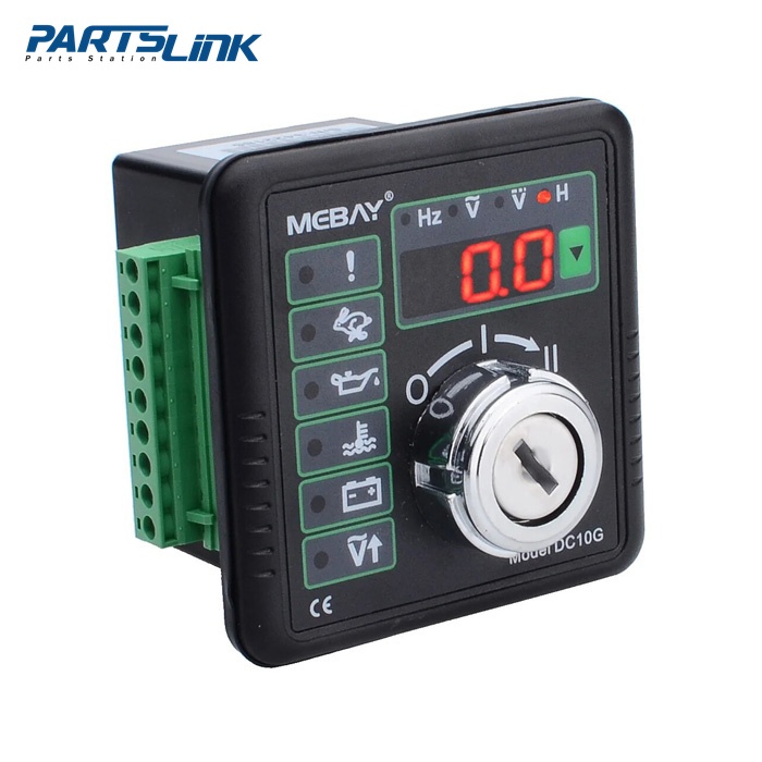 DC10G Engine Manual Genset Start Controller with LED Display with Hz Volt Battery Voltage ...