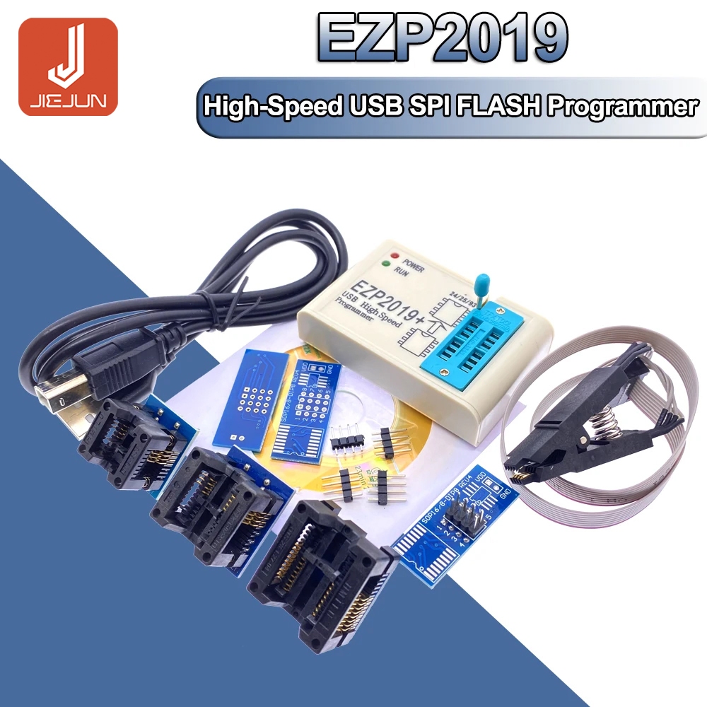 Newest Version Ezp2019 High Speed Usb Spi Programmer Support24 25 93