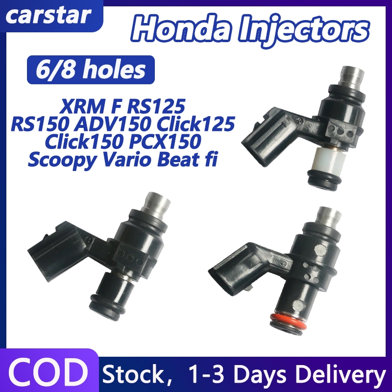 6/8 Holes Fuel Injector for Honda XRM F RS125 RS150 ADV150 Click125 ...