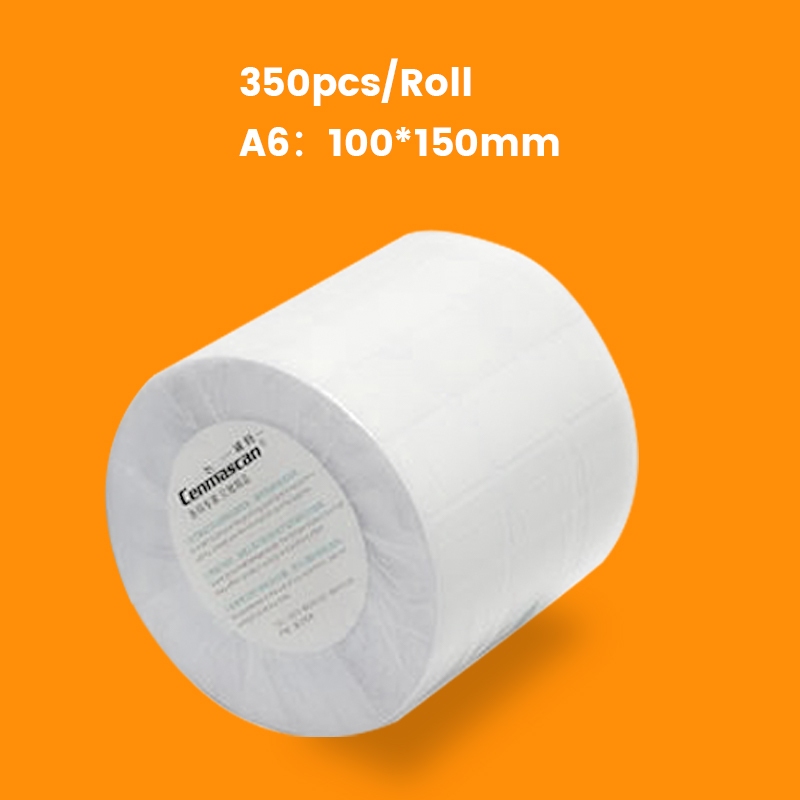 Waybill Sticker Fold & Roll Thermal Paper A6 100*150mm waterproof ...