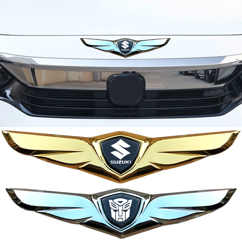 Suzuki Car alloy front bumper sticker Swift XL7 vitara Jimny SX4 S ...