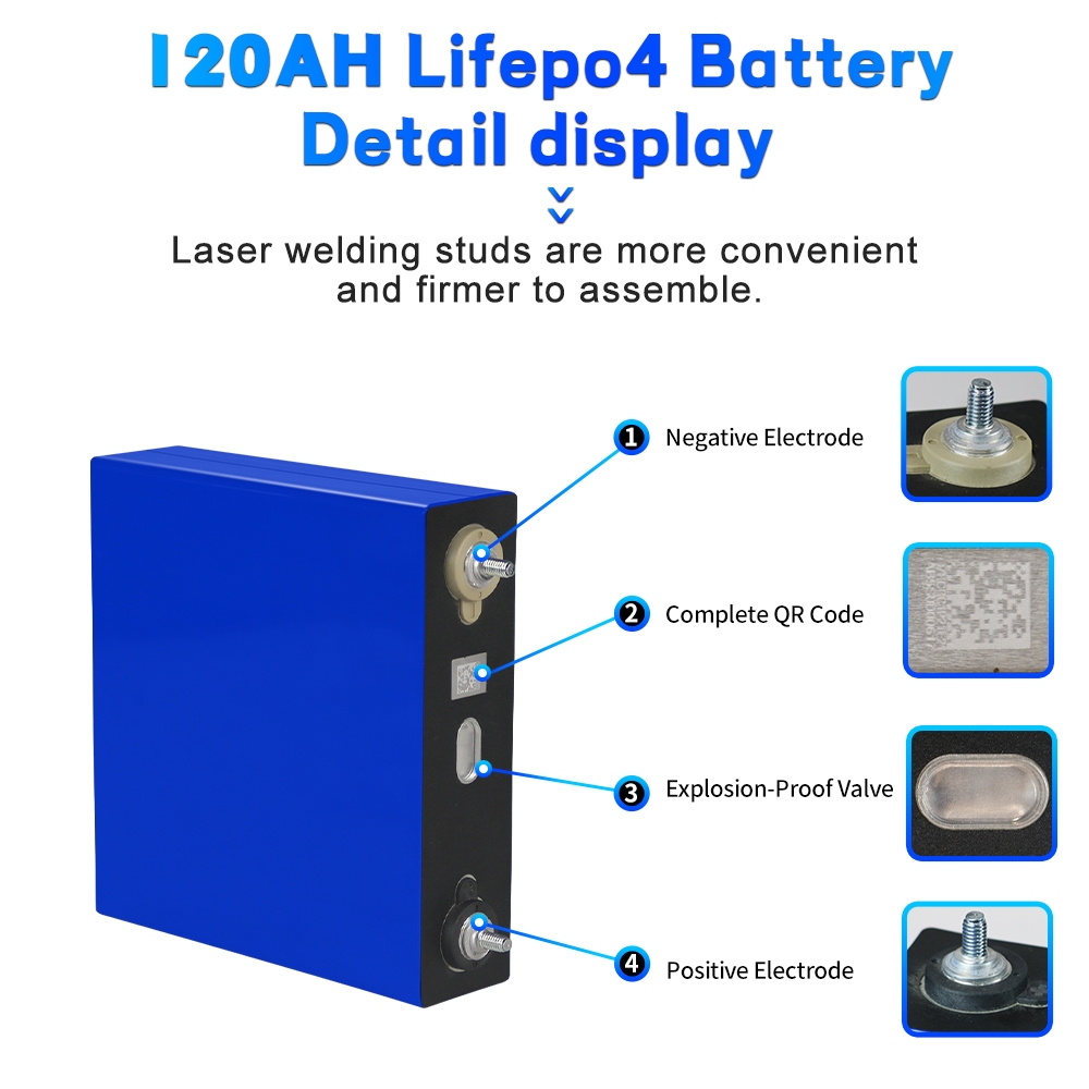 Lifepo4 Battery【120AH CATL Lifepo4 Battery】Solar Battery Great Power 3 ...