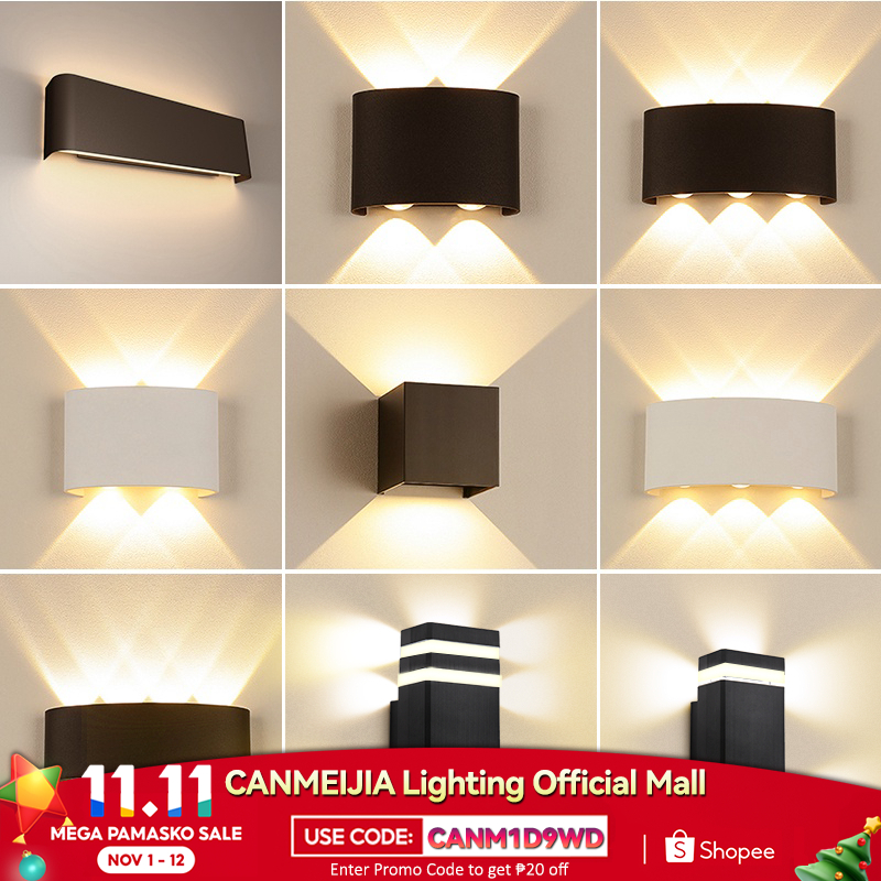 CANMEIJIA LED Wall Lamp Waterproof Ip65 Outdoor Indoor Lighting ...