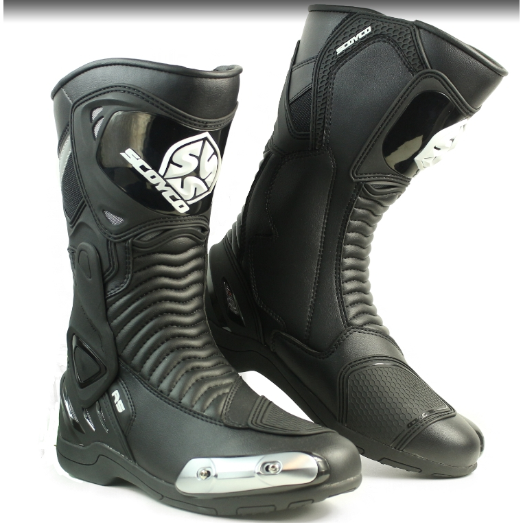 Scoyco Racing Boots Four seasons for Men breathable Motorcycle Riding ...
