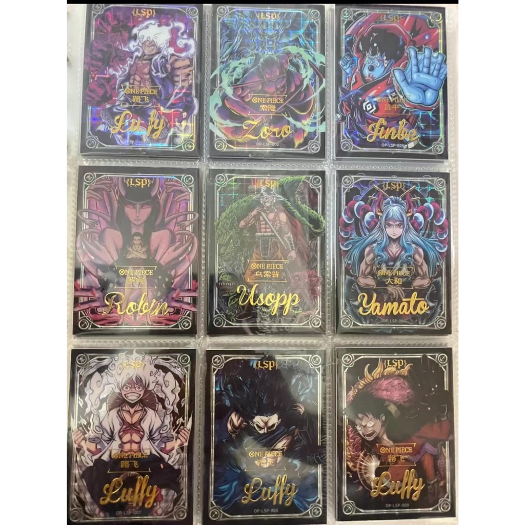 One Piece Card Anime Card LSP Whole Set 21 Cards Number Cards | Shopee ...