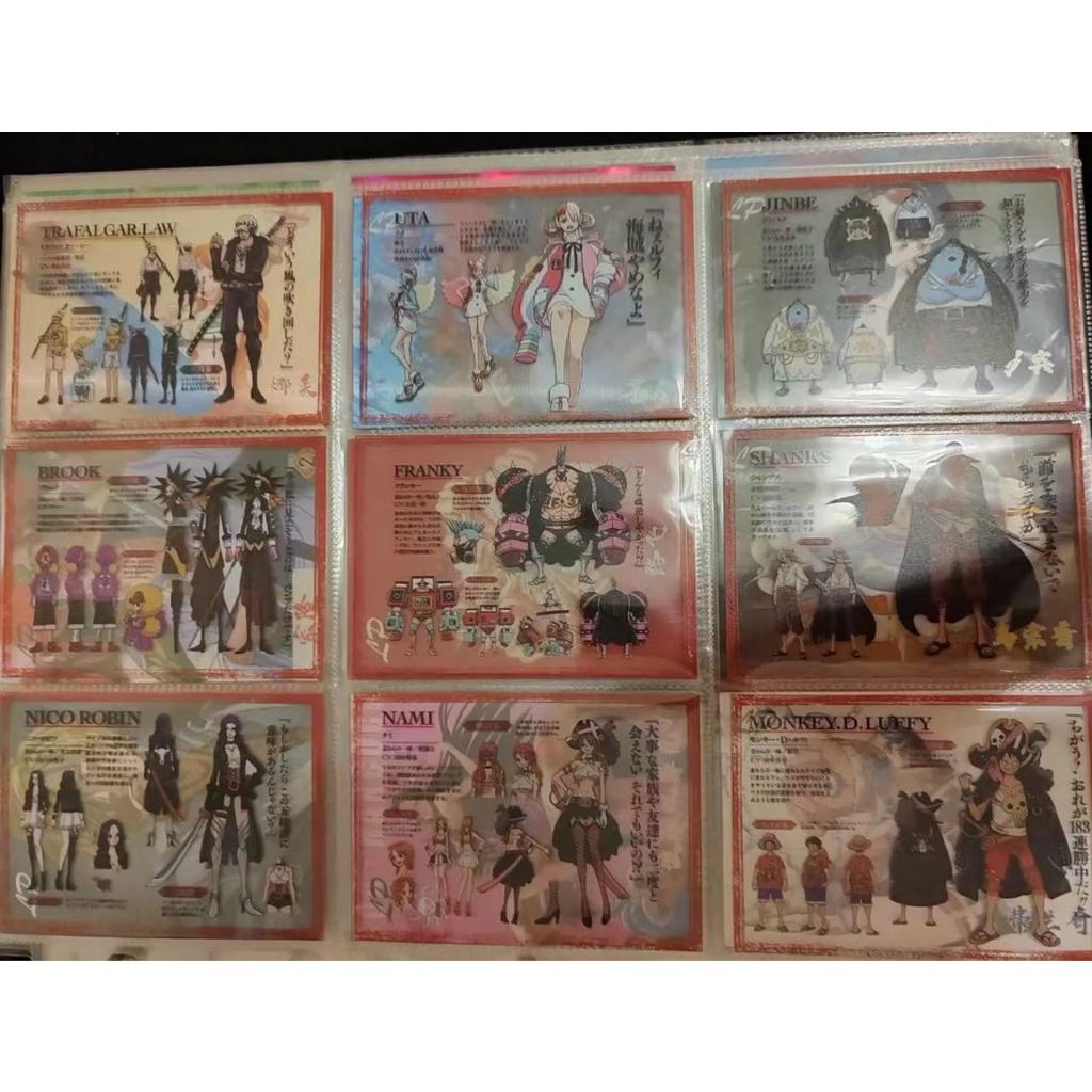 One Piece Card Anime Card Set of 9 Cards | Shopee Philippines