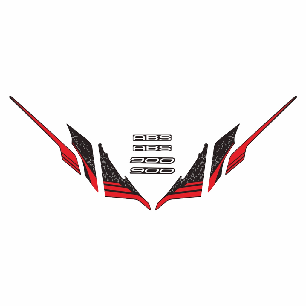 kawasaki z900 sticker for motorcycle body & wheel rim decals decorate ...