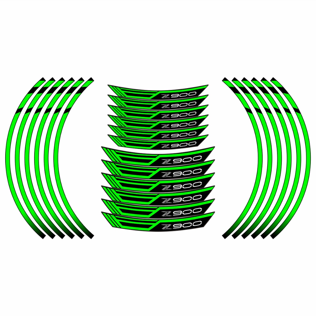 kawasaki z900 sticker for motorcycle body & wheel rim decals decorate ...