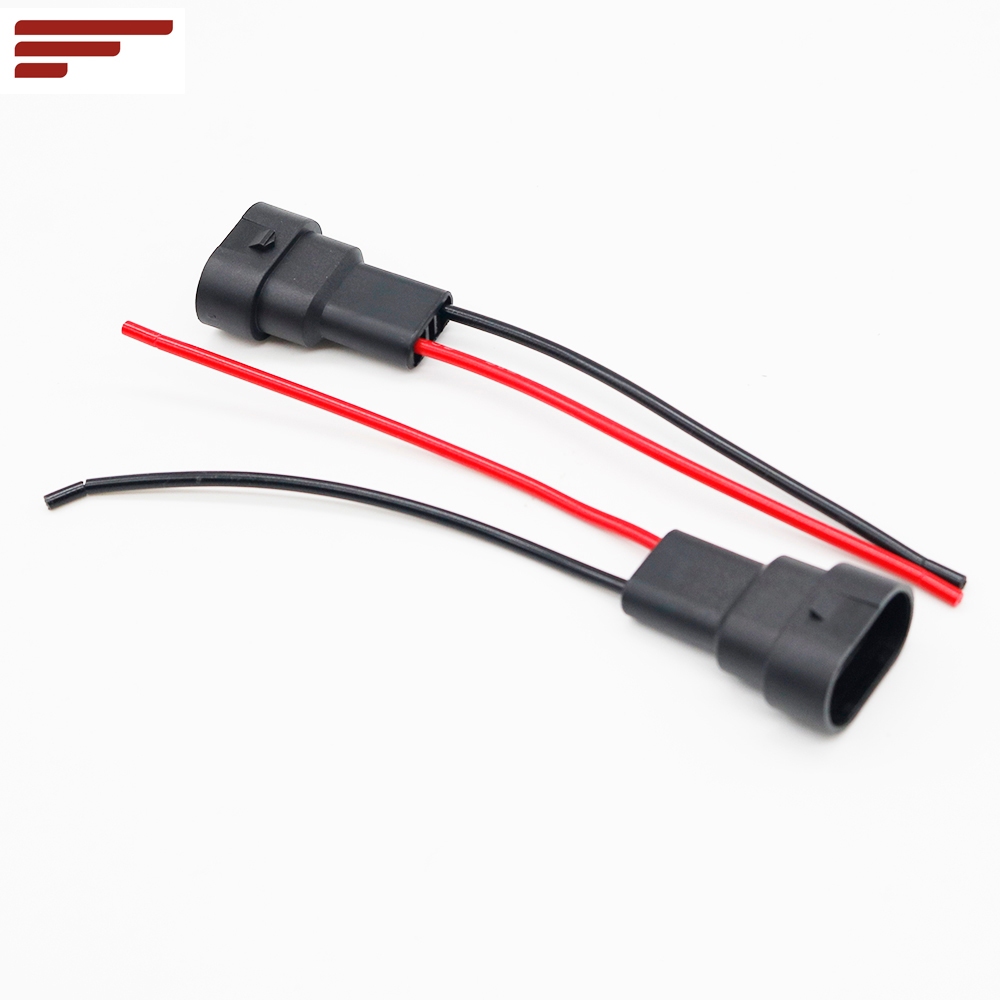 2pcs 9005 9006 Bulb Socket Headlight Fog light Male Plug Adapter ...