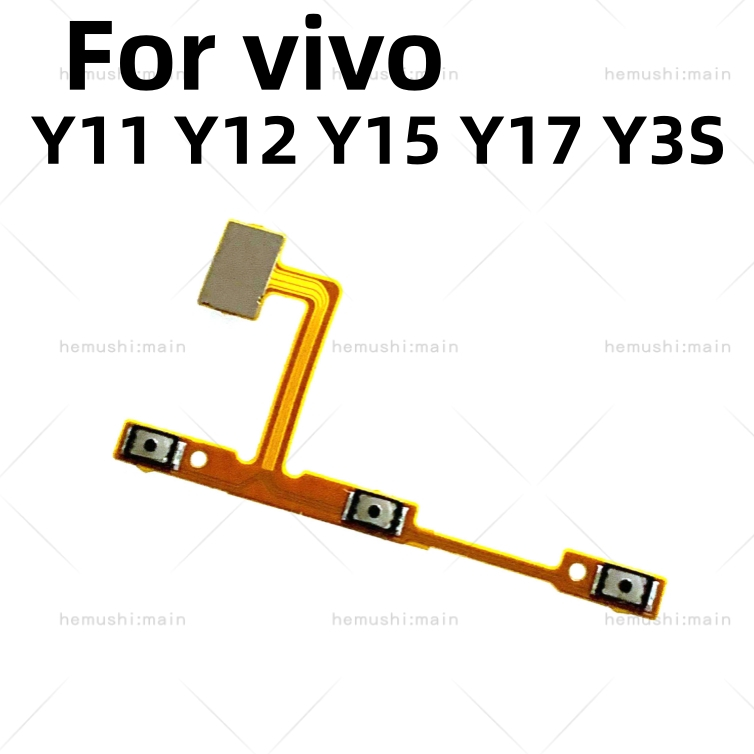 Switch Power ON OFF Key Mute Volume Button Ribbon Flex Cable For vivo Y11 Y12 Y15 Y17 Y3S ...