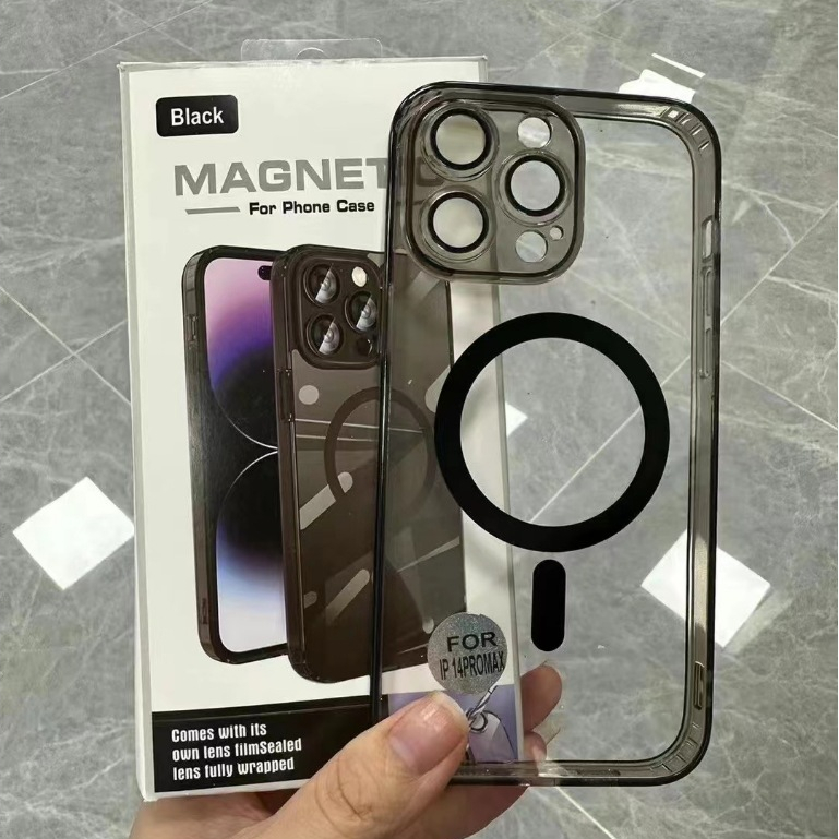 Advanced sense for iPhone 15 ProMax transparent shockproof magnetic ...