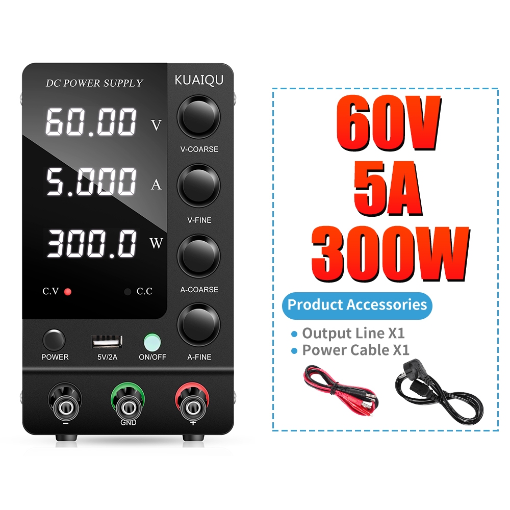 【Free shipping】NICE-POWER Adjustable DC Power Supply 30V 10A 60V 5A LCD 4 Digit Display Lab ...