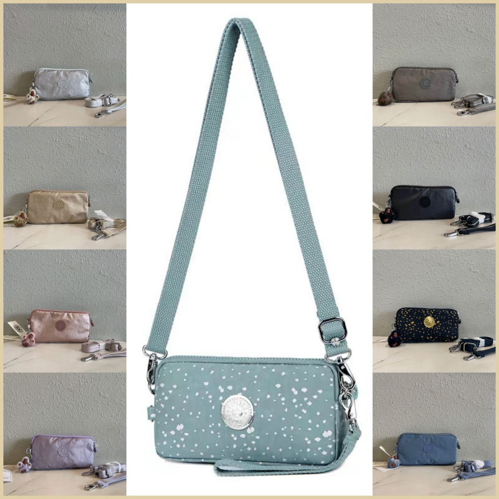 Kipling MINI Shoulder Messenger Bag Clutch Bag Coin Purse 15 Colors ...