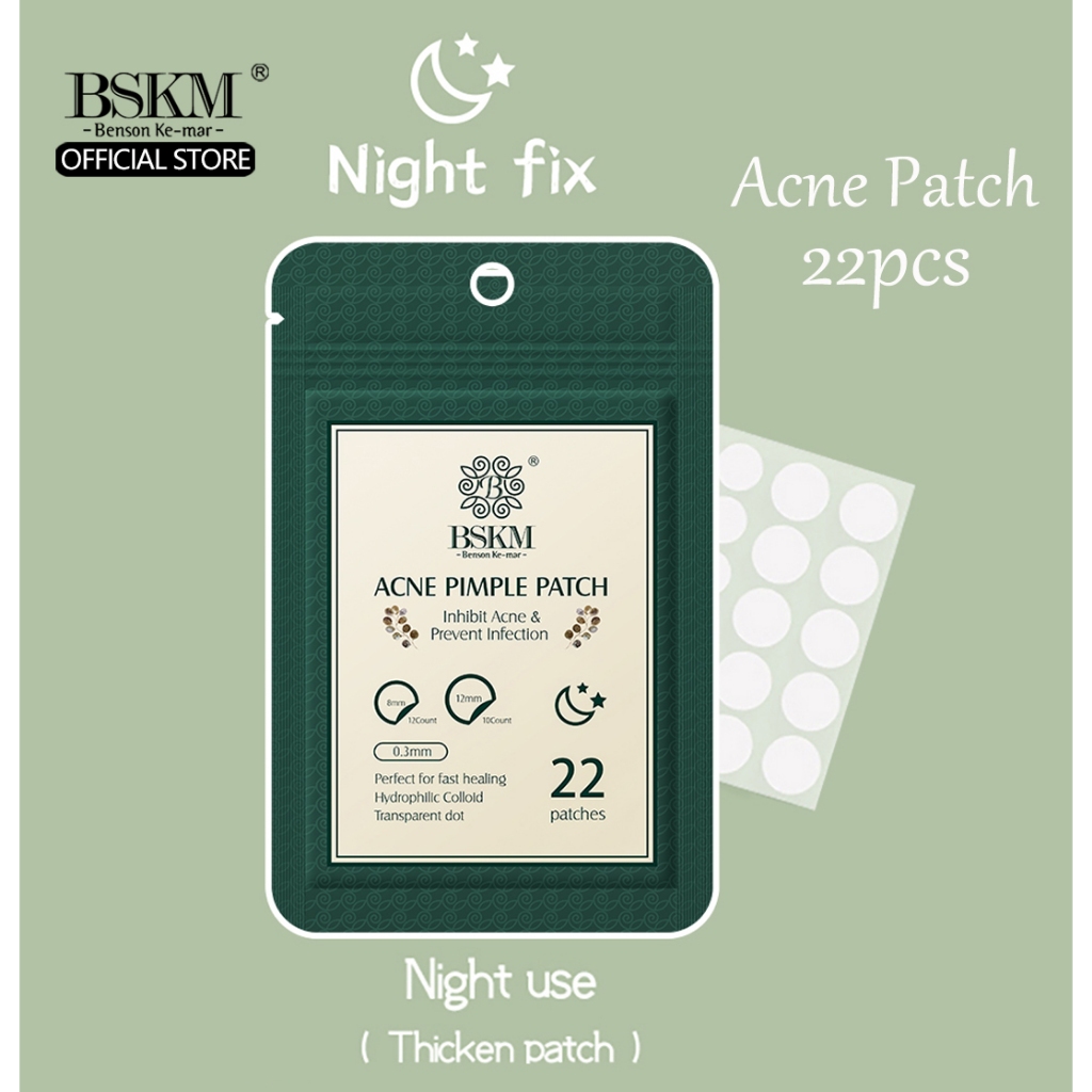 BSKM Tea Tree Acne Patch Night Pimple Patch Invisible Acne Sticker ...