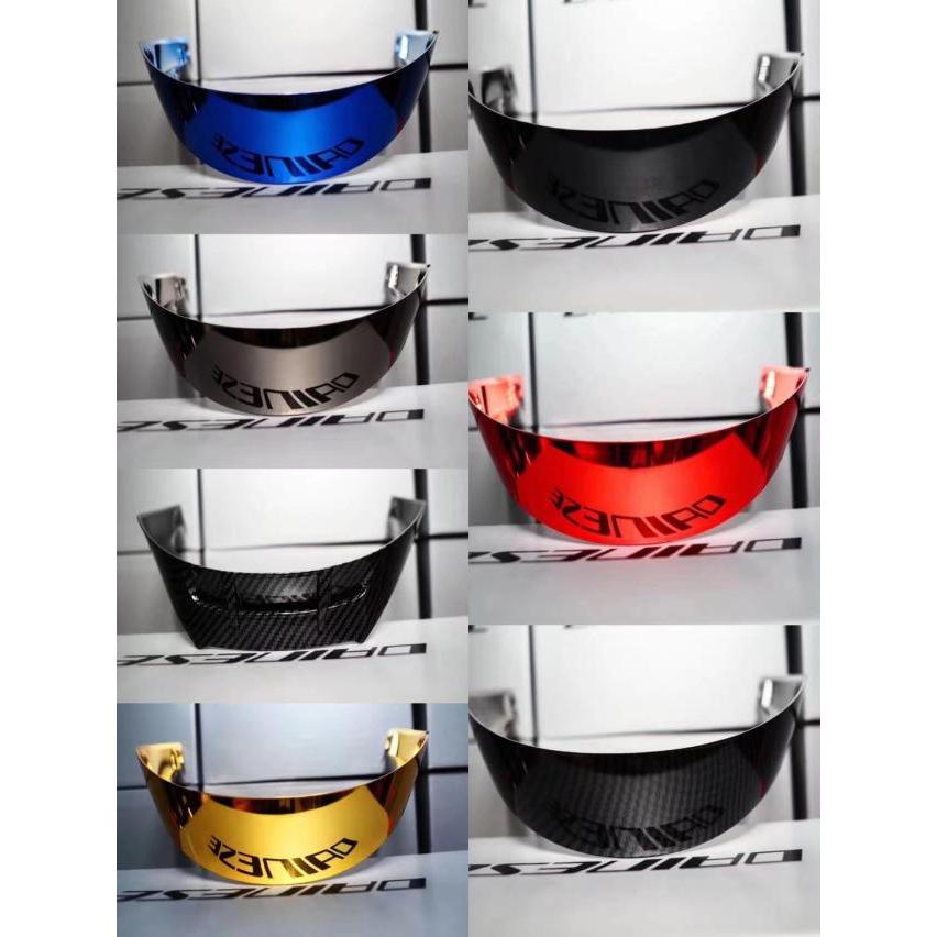 PISTAA GPR GPRR Helmet Spoiler Blade Spoiler Circular Large Spoiler ...