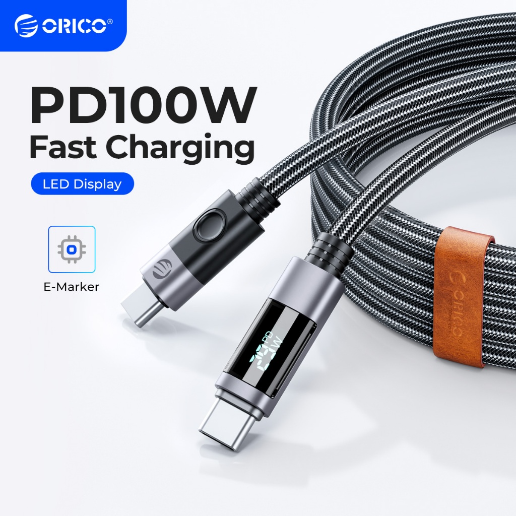 ORICO USB C To Type C Charging Cable C Port Data Cord PD100W Fast ...
