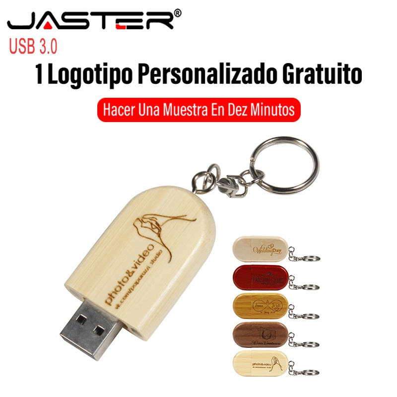 JASTER 1PCS Free Custom Logo USB 3.0 Flash Drive Memory Stick Pendrive ...