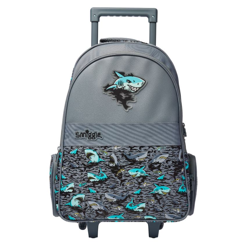 Smiggle Wild Side Trolley Backpack With Light Up Wheels | Shopee ...