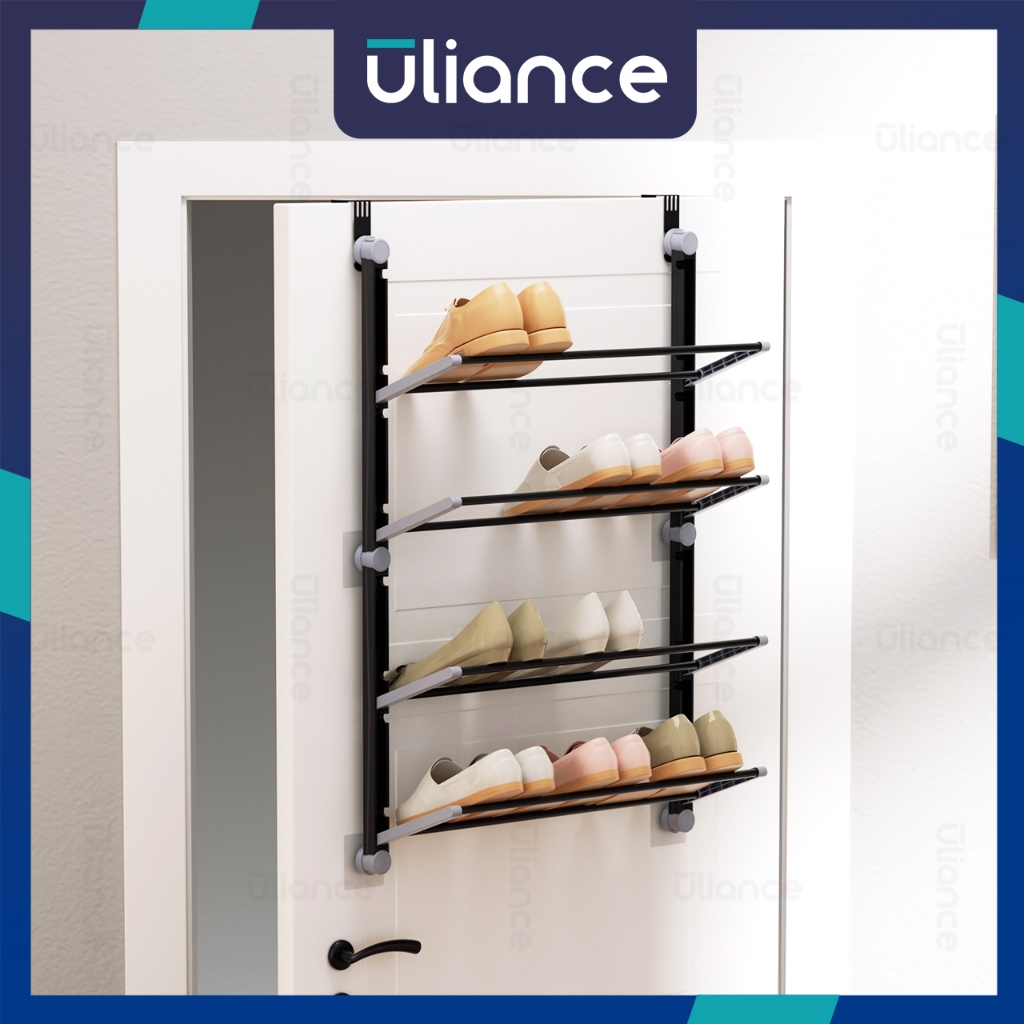 Uliance Over The Door Shoe Rack Boots, Slippers, Sneakers Towers Rack ...