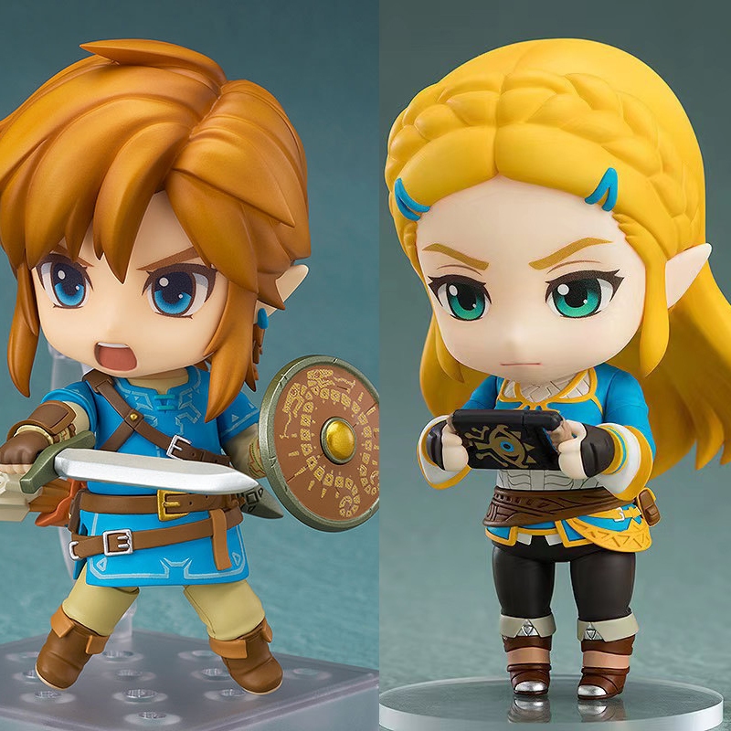 Nendoroid The Legend of Zelda 553# Link 733# Action Figure Model Doll ...